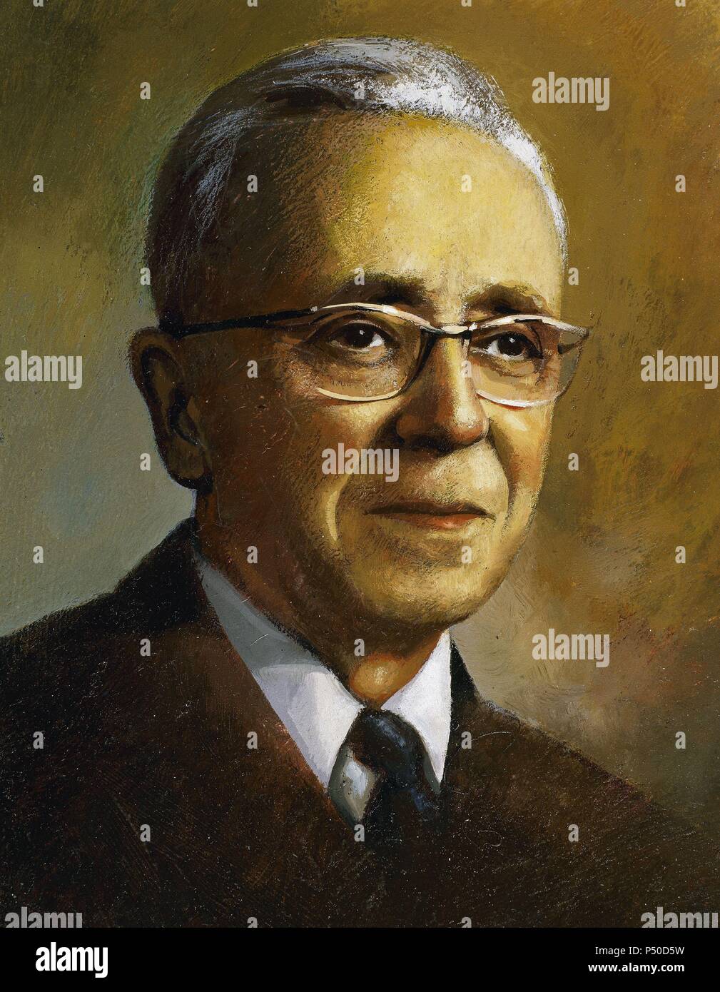 Marcel Pages (1924-1974). French physicist. Portrait Stock Photo - Alamy