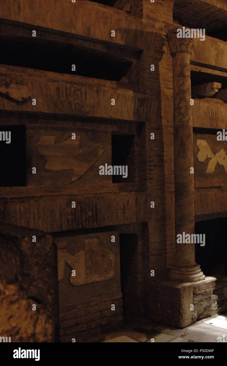 Rome catacombs hi-res stock photography and images - Alamy