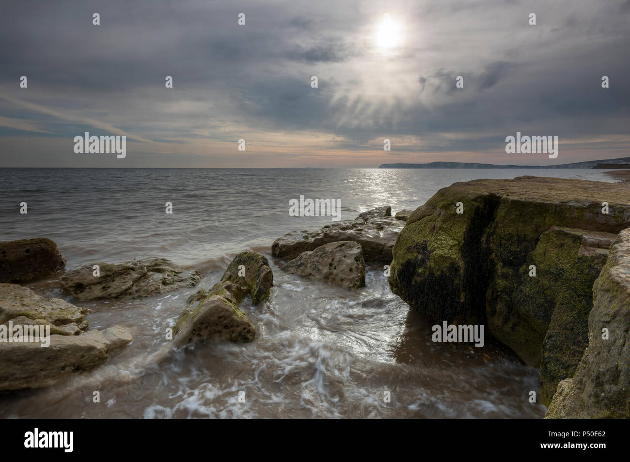 Compton bay, isle of wight, uk Stock Photo - Alamy