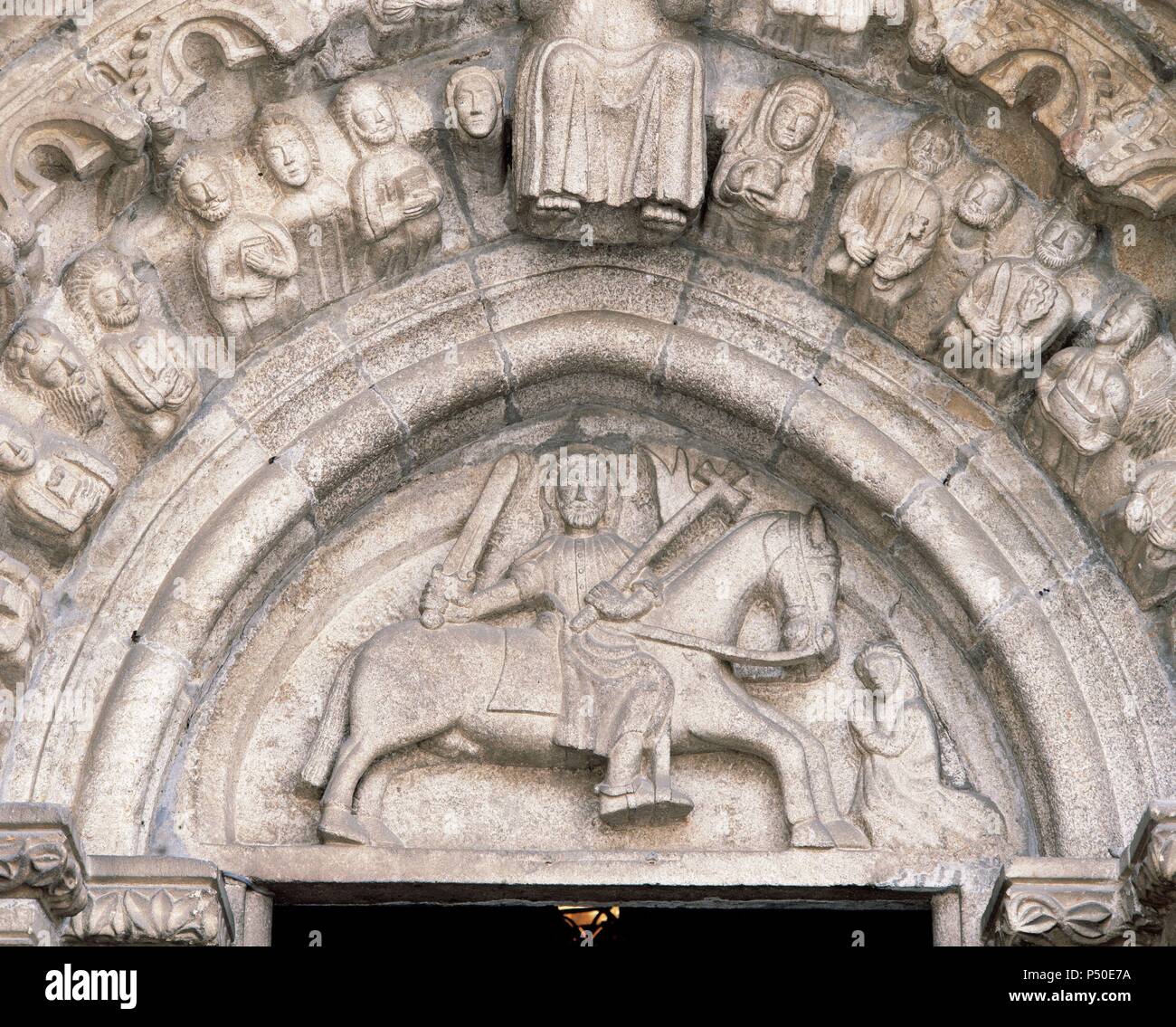 ARTE GOTICO. ESPAÑA. IGLESIA DE SANTIAGO. Erigida por Fernán Pérez de ...