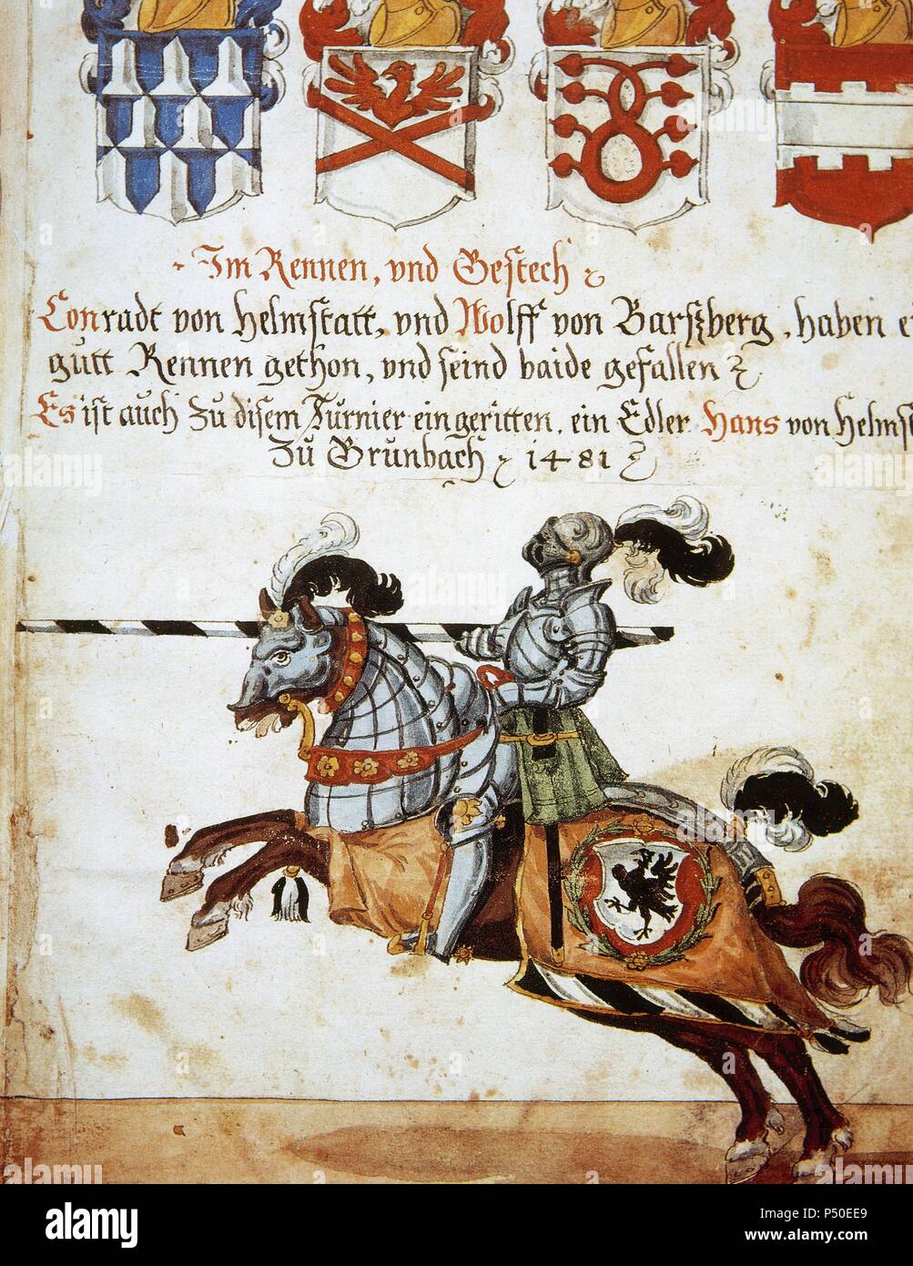 Knight armor 15th century hi-res stock photography and images - Alamy