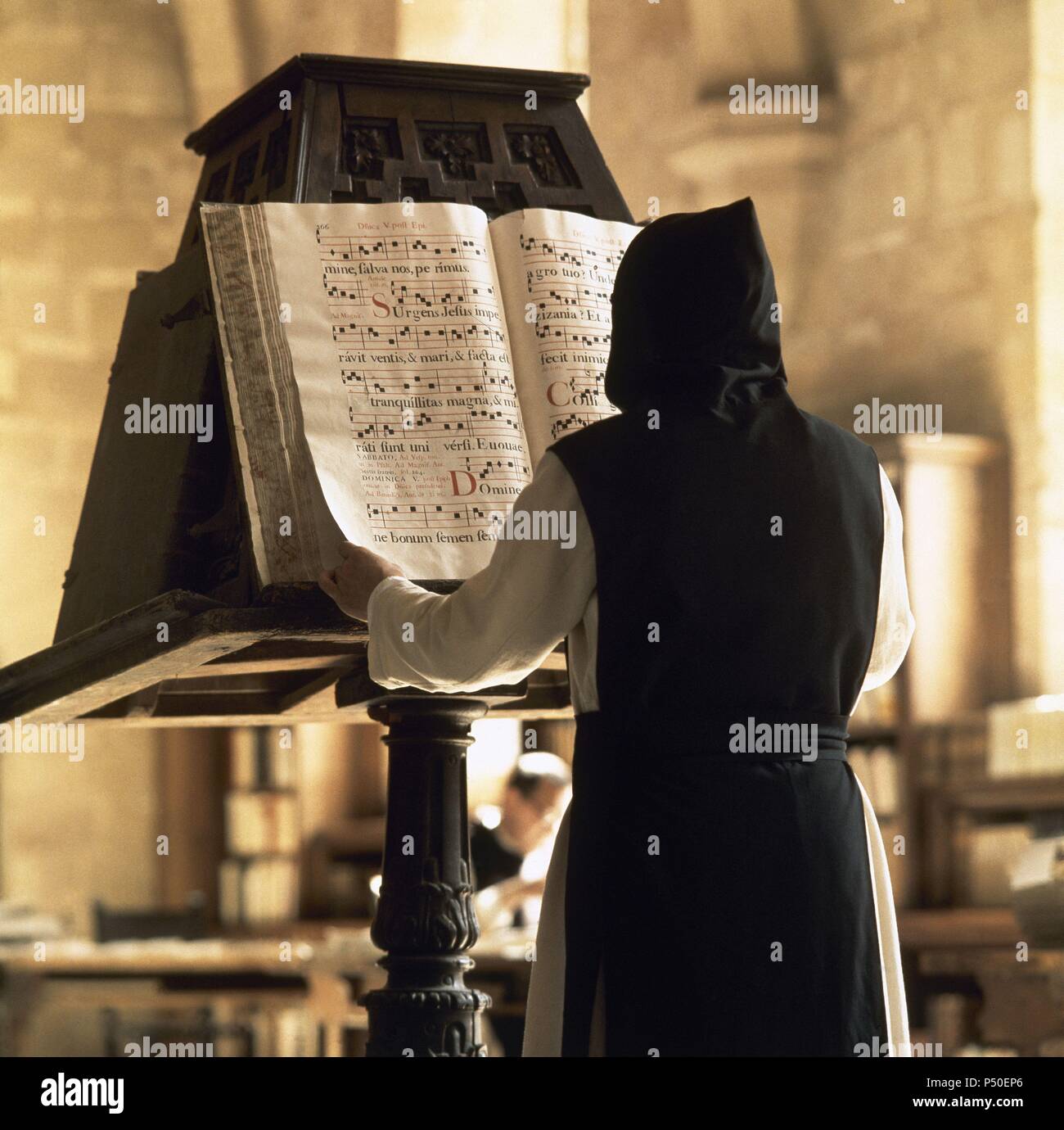 Reading a hymnal hi-res stock photography and images - Alamy