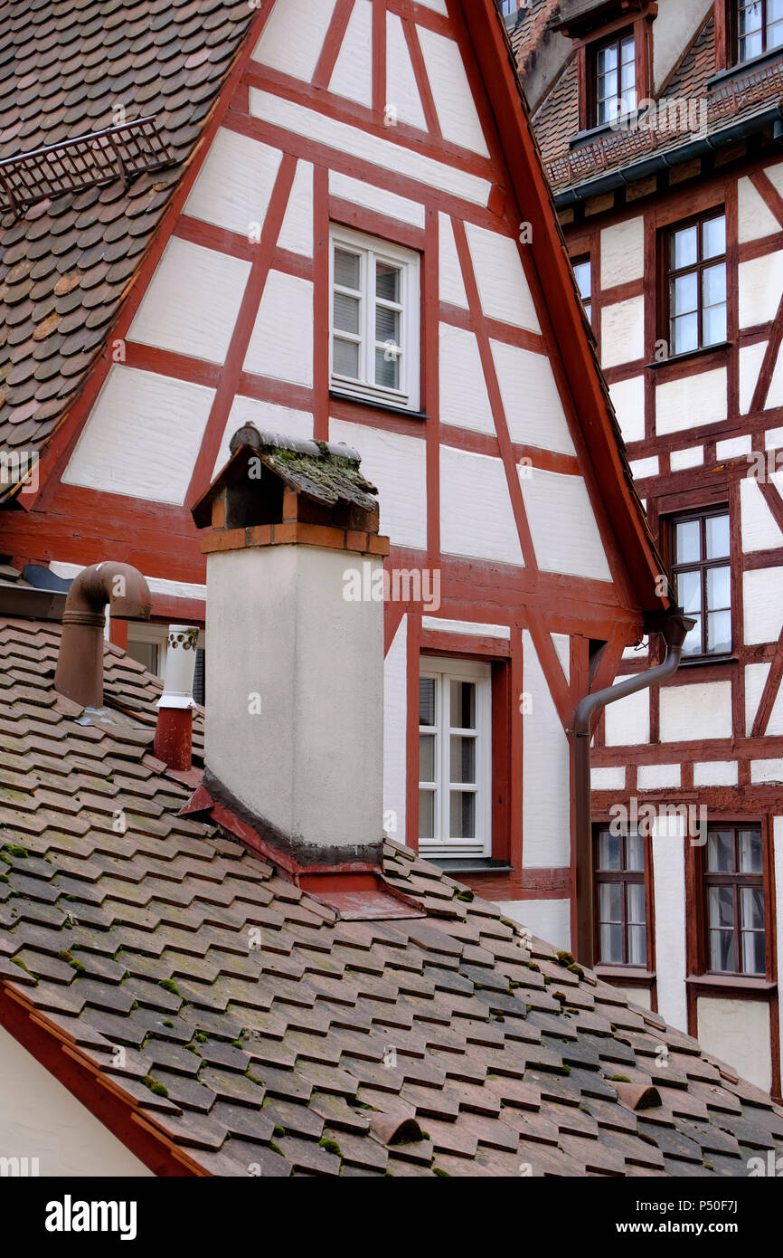 Half timbered buildings germany hi-res stock photography and images - Alamy