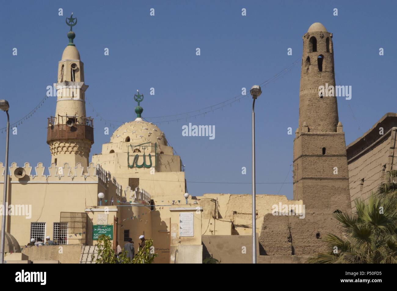 Luxor temple islamic mosque abu hi-res stock photography and images - Alamy