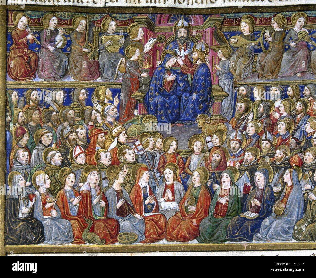 Last judgment holy virgin hi-res stock photography and images - Alamy