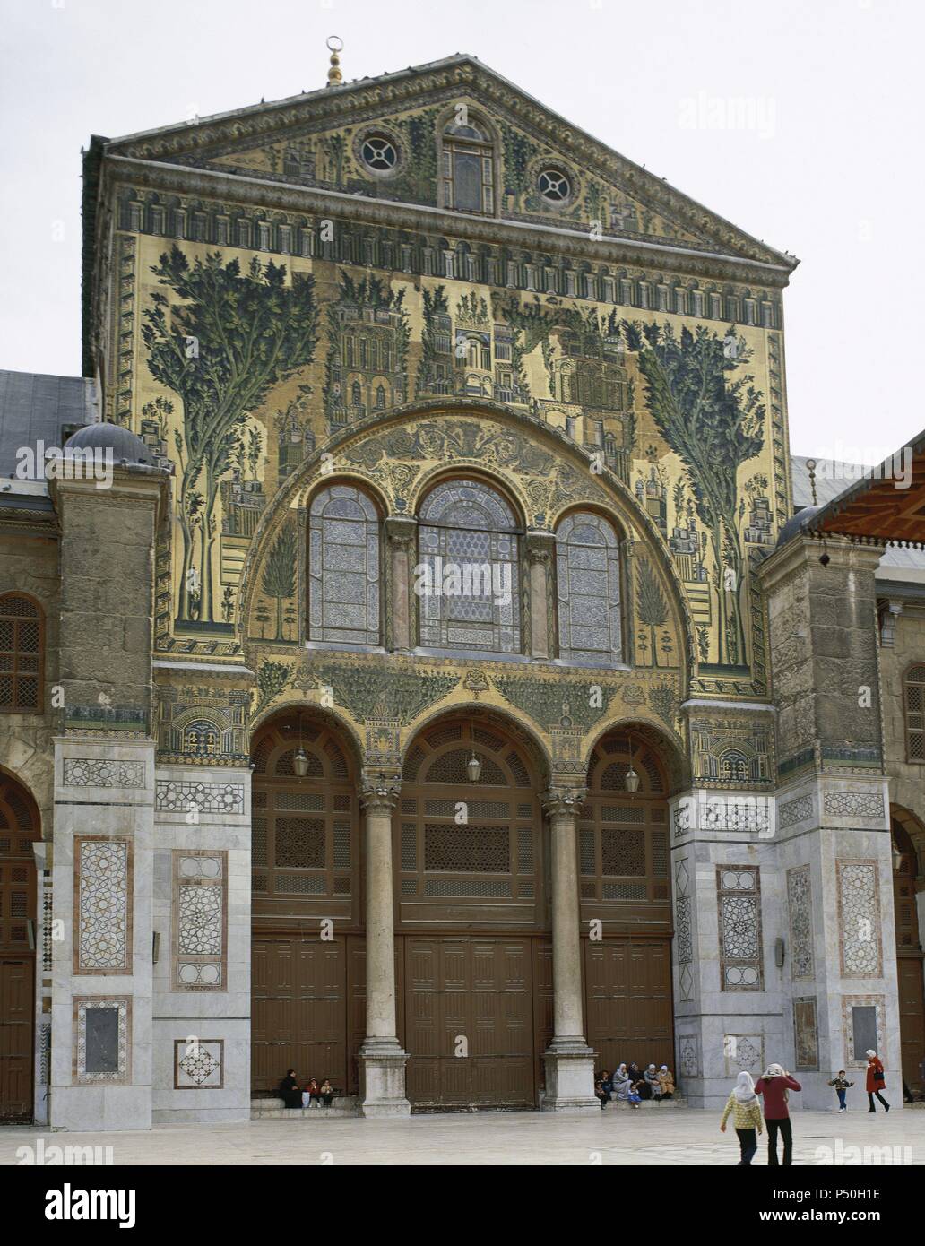 Syria. Damascus. Umayyad Mosque or Great Mosque of Damascus. Built in ...