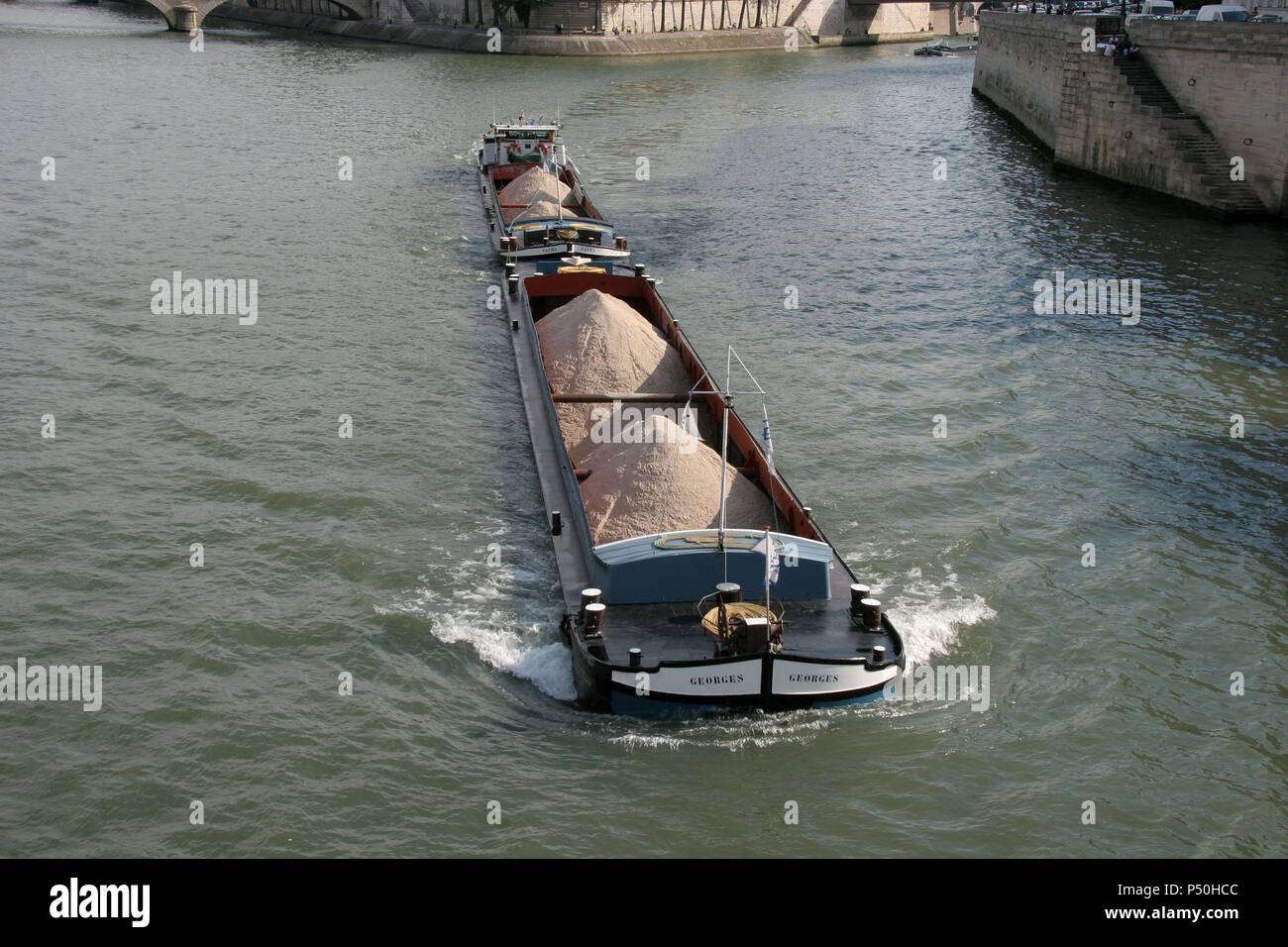 The embarkation on the barge hi-res stock photography and images - Alamy