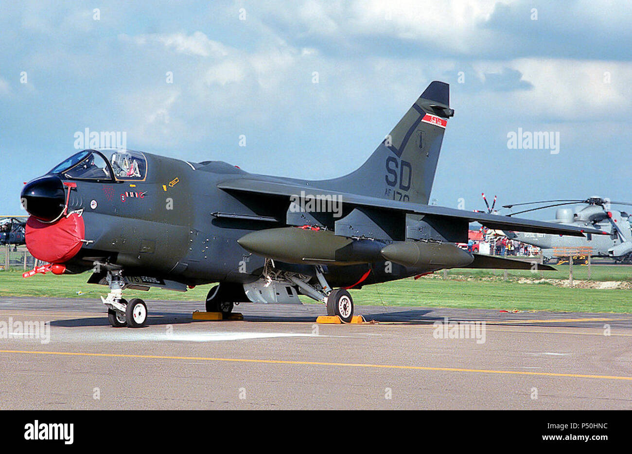 175th Tactical Fighter Squadron A-7D Corsair II 72-0176 2 Stock Photo ...