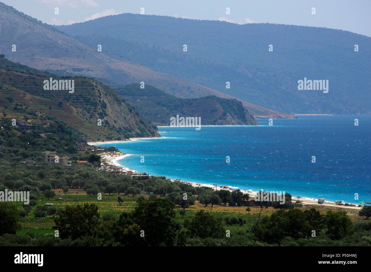 Borsh albania beach hi-res stock photography and images - Alamy