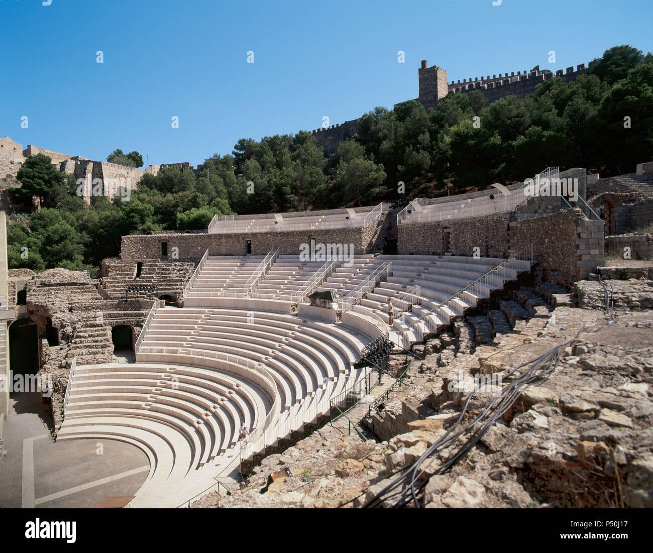 Sagunto. Roman Theater. Built in I century a.C. between the time of ...