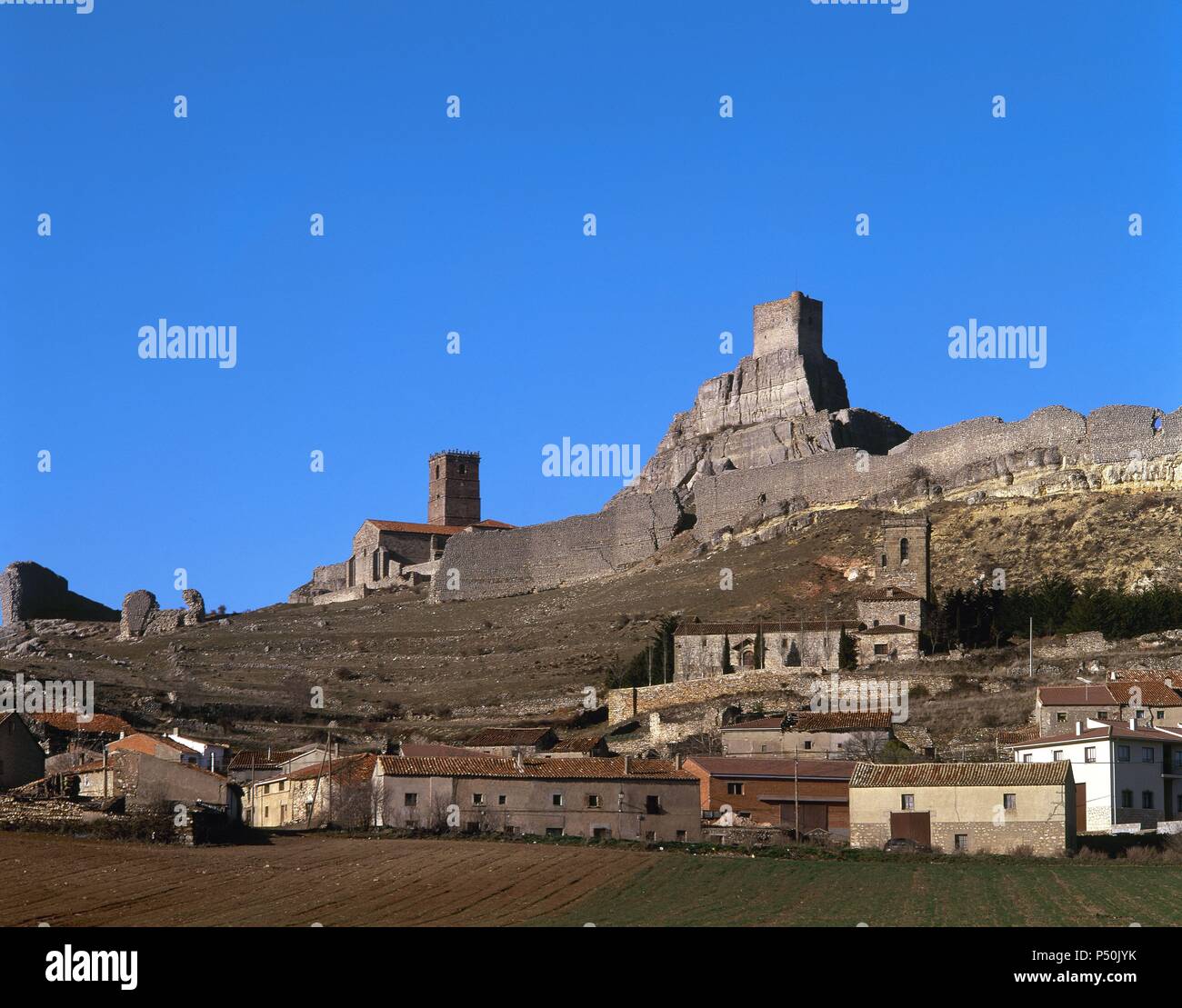 Castillo de atienza hi-res stock photography and images - Alamy