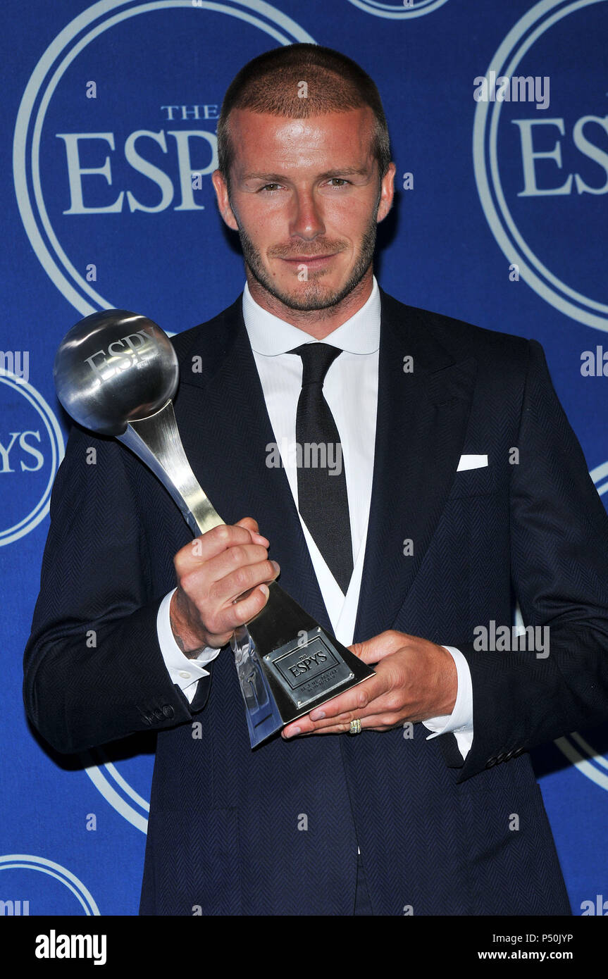 David Beckham - 16th Annual ESPY Awards at the Nokia Theatre In Los ...
