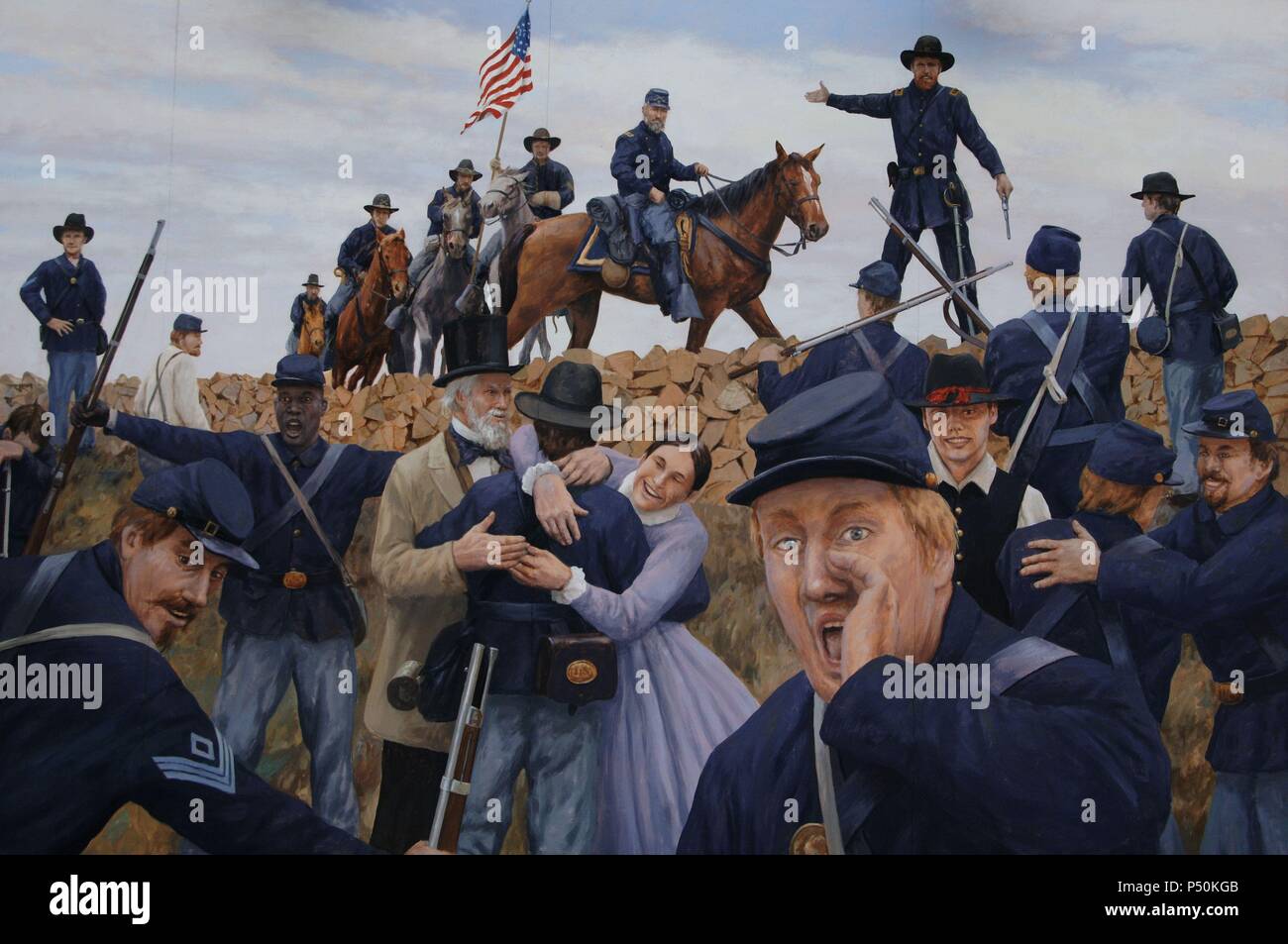 Guerra de secesión americana hi-res stock photography and images - Alamy