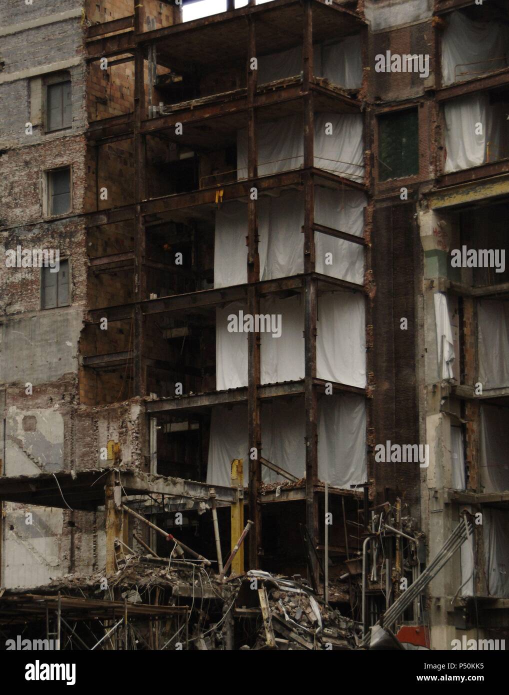 Building destruction boston hi-res stock photography and images - Alamy