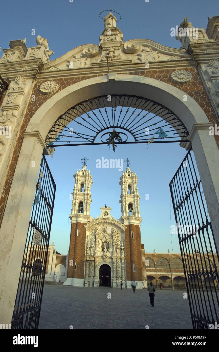 ARTE BARROCO. MEXICO. SANTUARIO DE NUESTRA SEÑORA DE OCOTLAN ...