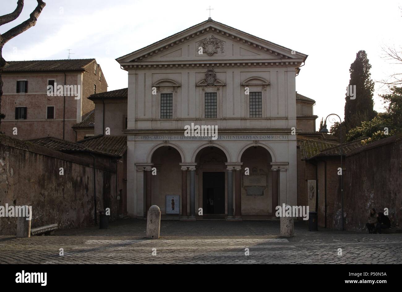 Italy. Rome. Saint Sebastian outside the walls or Saint Sebastian at ...