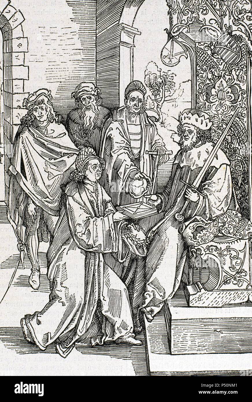 Conrad Celtes, (1459-1508). German Renaissance humanist scholar and Neo ...