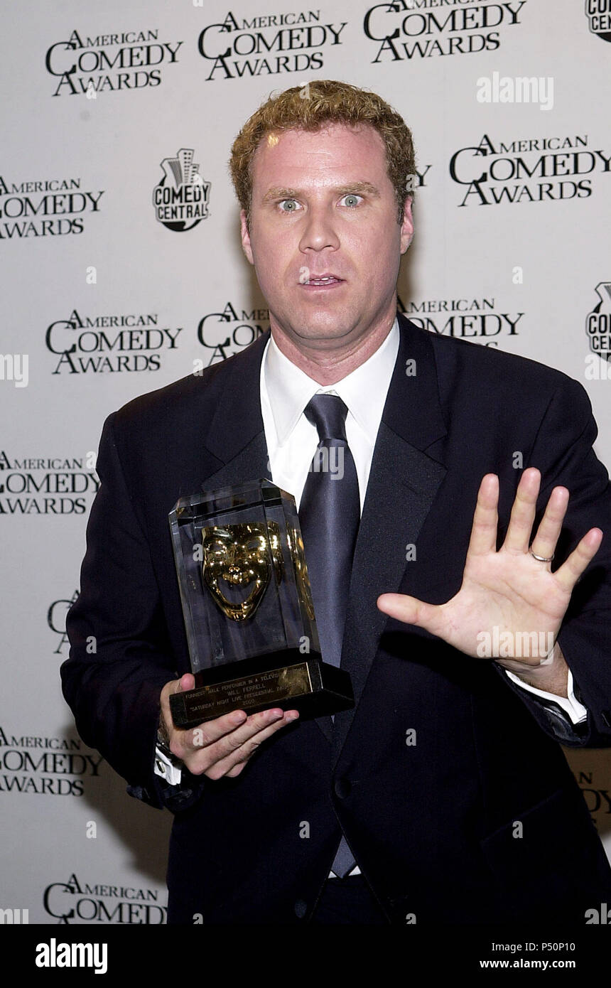 Will Ferrell backstage at The 15th Annual American Comedy Awards held ...