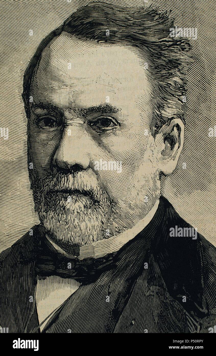 PASTEUR, Louis (1822-1895) French chemist and bacteriologist Stock ... PASTEUR, Louis (1822-1895) French chemist and bacteriologist Stock ...
