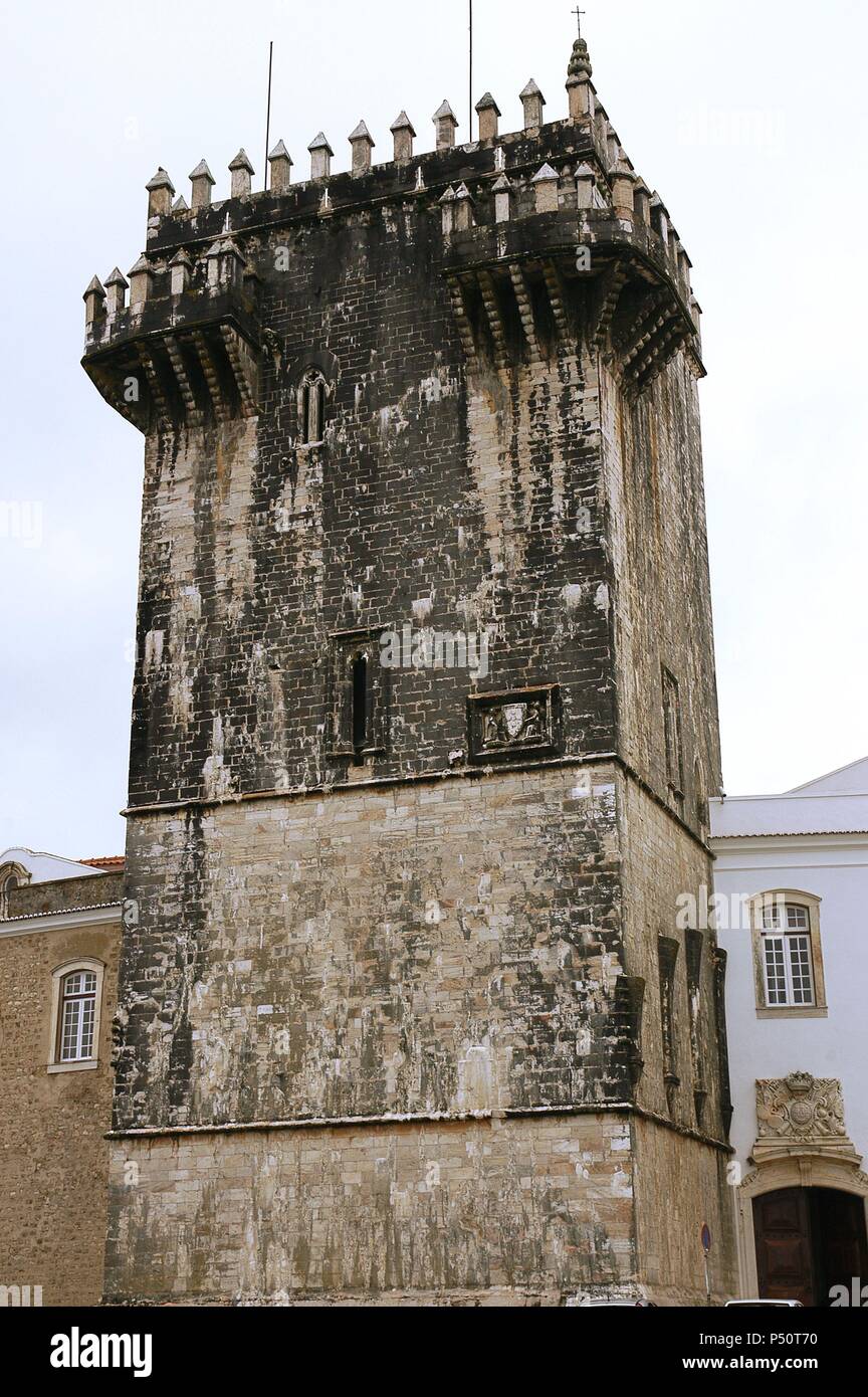 Portugal. Estremoz. Tower of the Three Crowns (Torre das Tres Coroas ...
