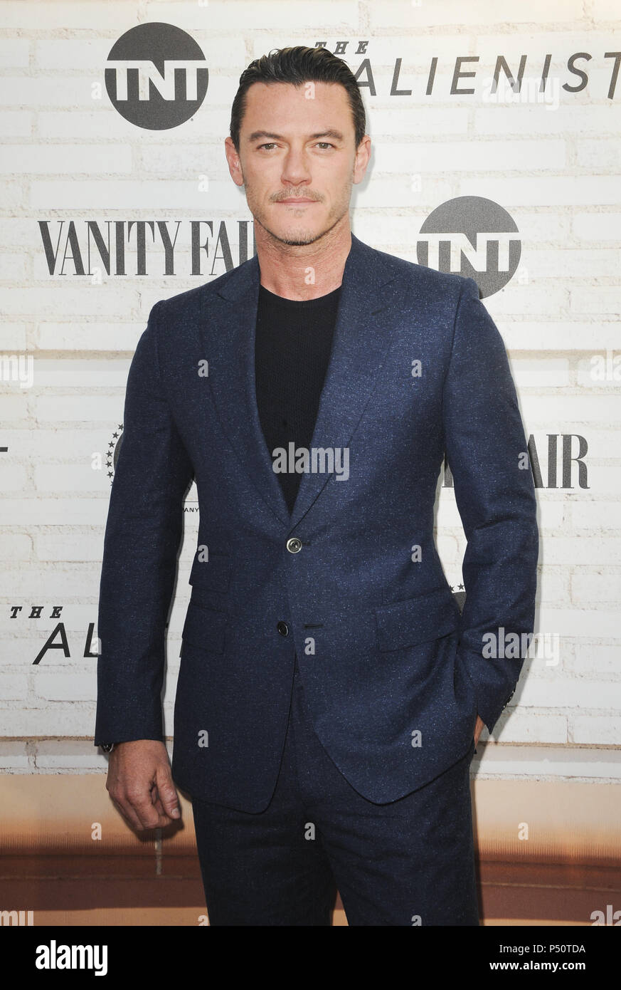 Film Premiere of The Alienist Featuring: Luke Evans Where: Las Vegas ...
