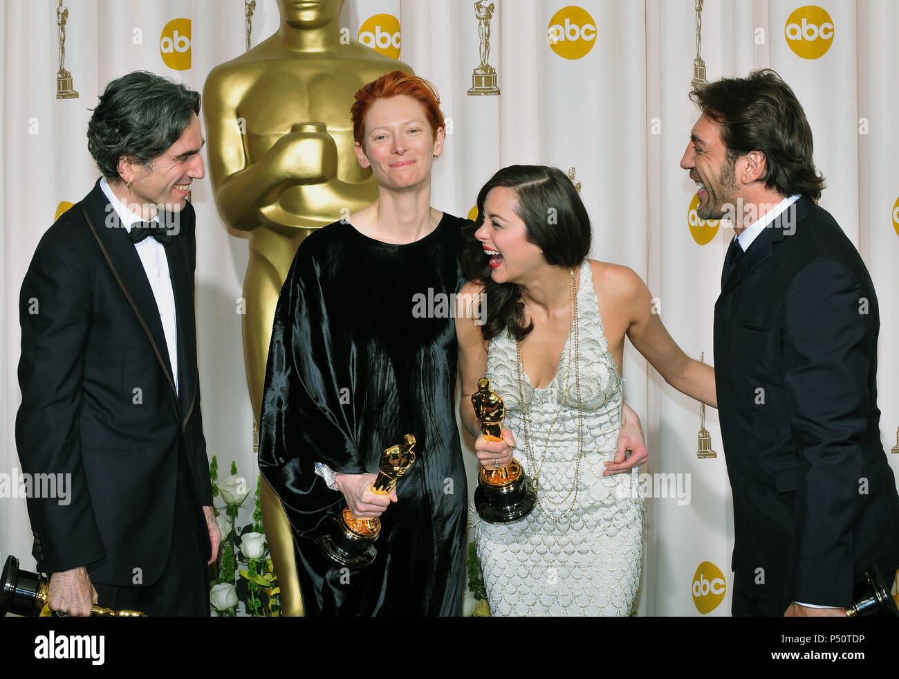 Daniel Day Lewis, Tilda Swinton, Marion Cotillard and Javier Bardem ...