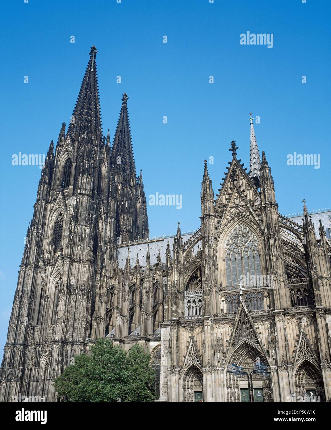 La catedral de colonia en alemania hi-res stock photography and images ...