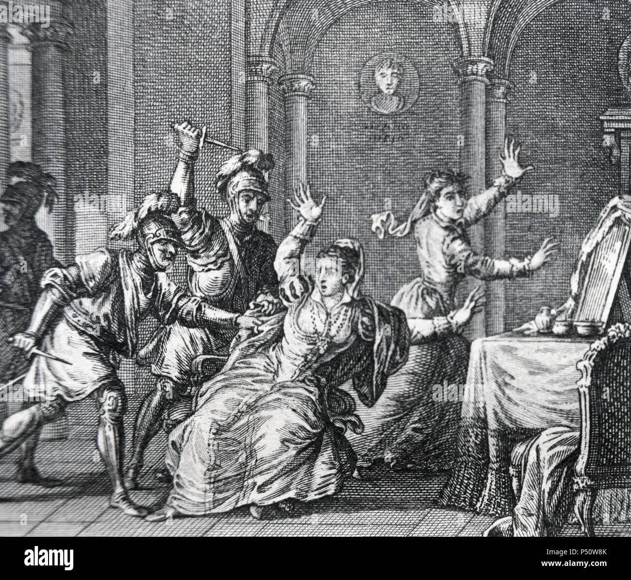 Ines de Castro (1325-1355). Queen consort of Portugal. Murder of Ines ...