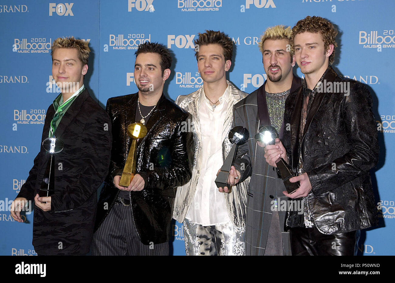 Nsync 03 event in hollywood life california hi-res stock photography ...