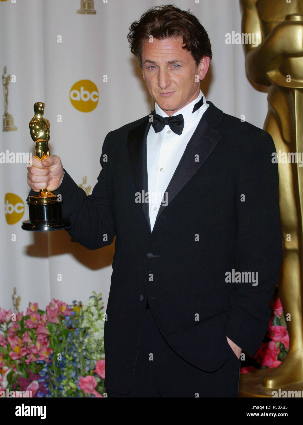 Winner Best Actor Sean Penn backstage at the 76th Academy Awards ...