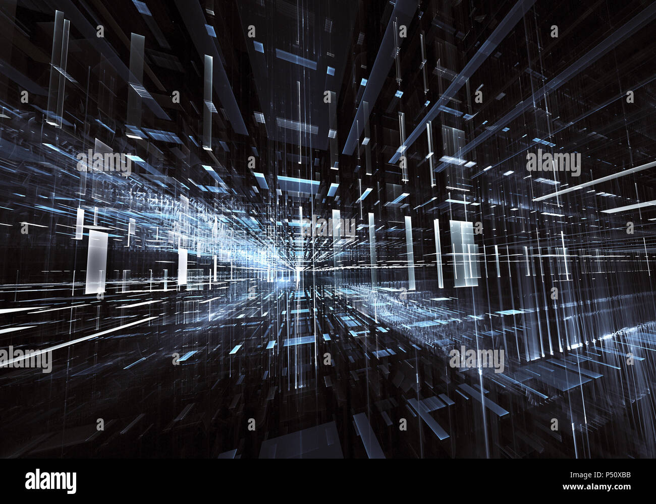 Abstract technology illustration Stock Photo - Alamy