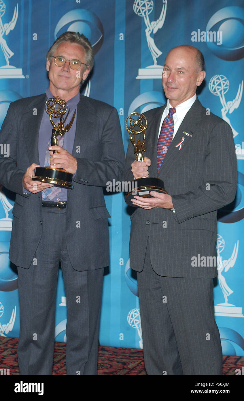 Hans Proppe and David Kappes with Emmy for Outstanding Miniseries for ...