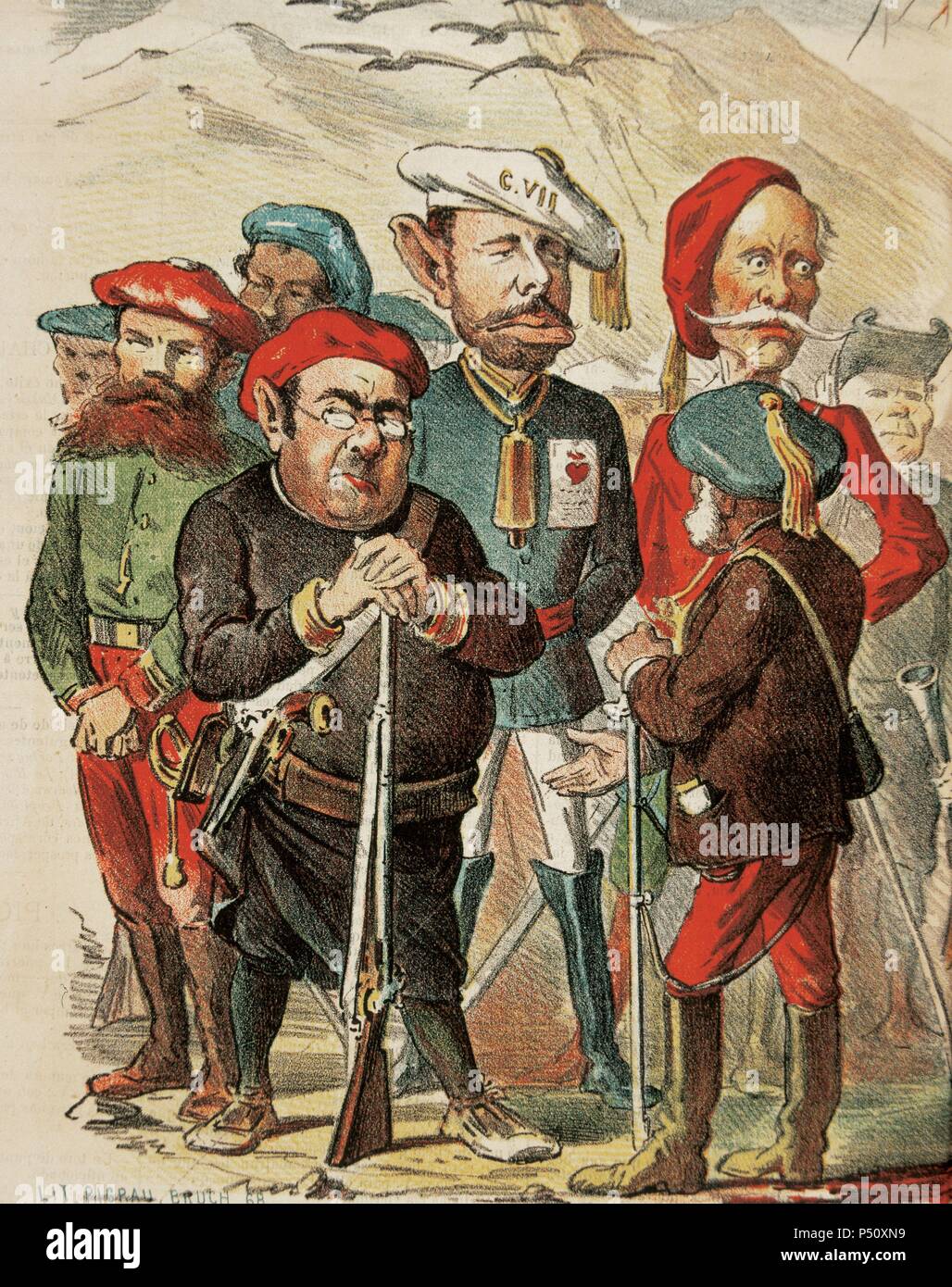 CARLOS VII (CARLOS DE BORBON Y AUSTRIA-ESTE) (1848-1909). Duque de ...