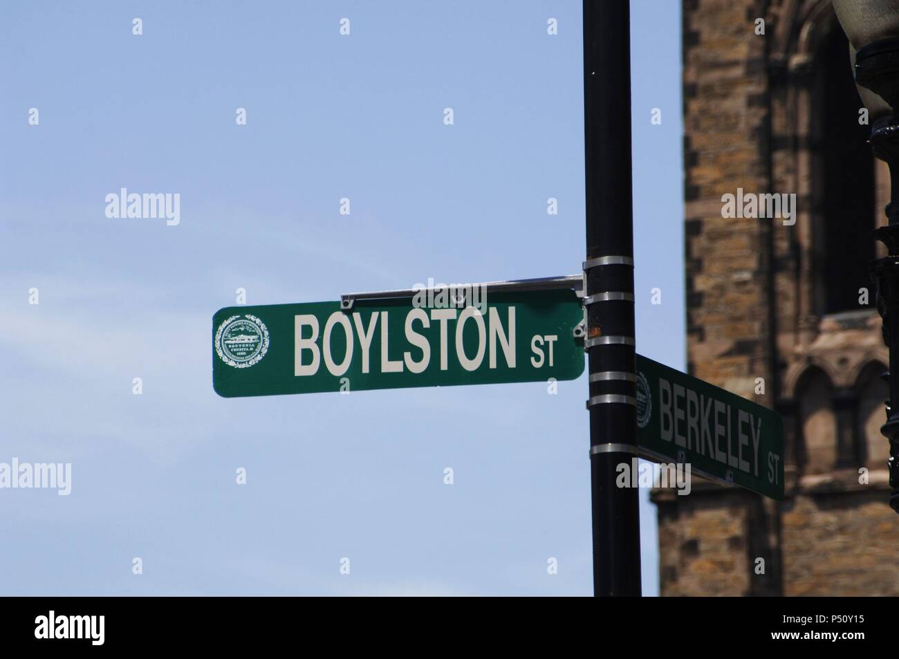 United States. Boston. Massachusetts. Street name. Boylston Street ...