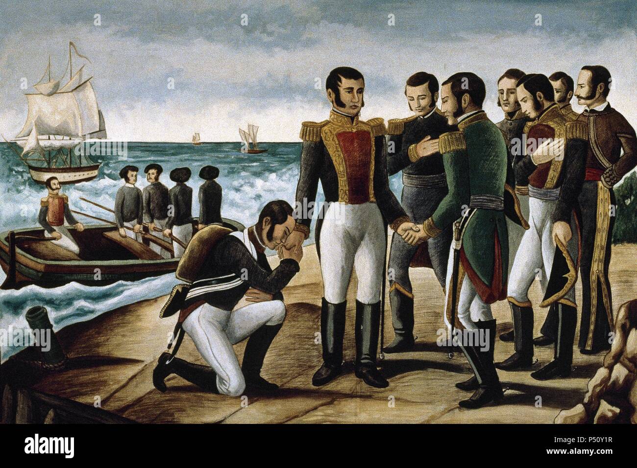 ITURBIDE, Agustín de (Valladolid, 1783-Padilla, 1824). Militar y ...