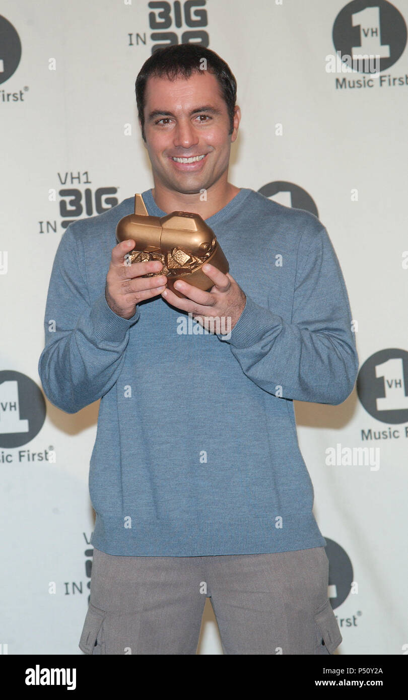 Joe Rogan in the pressroom at the VH1 Big In 2002 Awards at the Grand ...