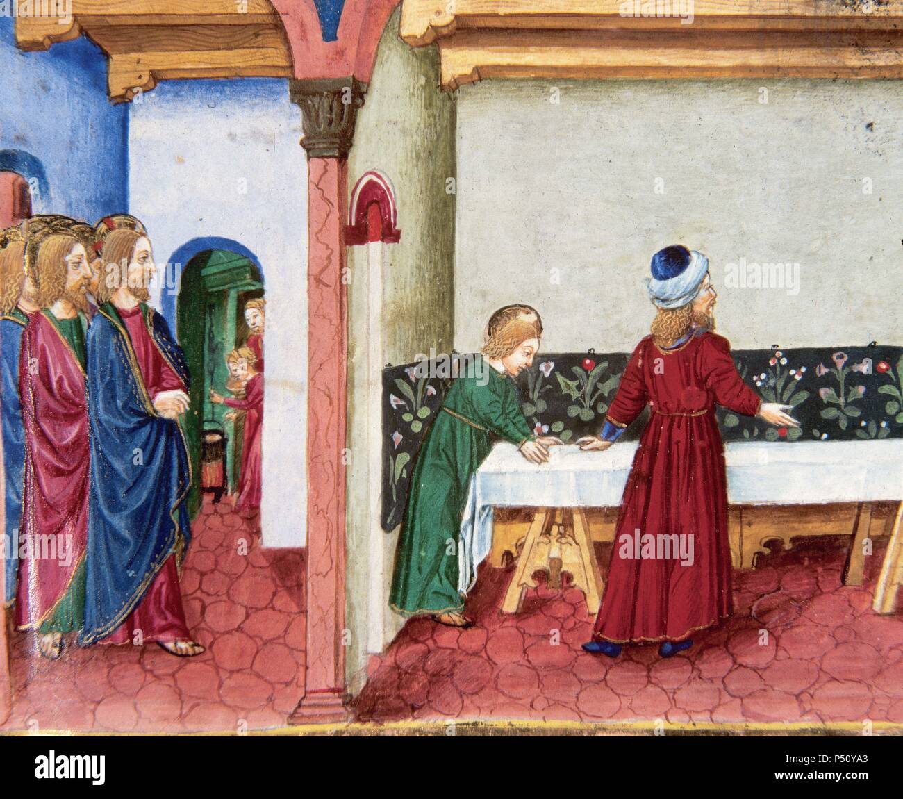 Medieval scholar italy hi-res stock photography and images - Alamy