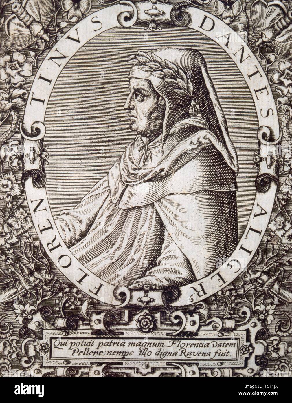 Dante profile hi-res stock photography and images - Alamy