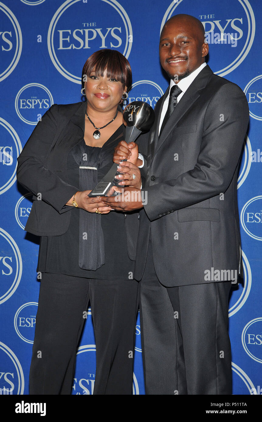 Zindzi Mandela and Zondwa Mandela - ESPY Awards 2009 at the Nokia ...