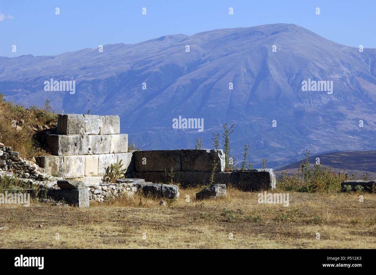 GREEK ART. REPUBLIC OF ALBANIA. Illyrian City Theater. Third century BC ...