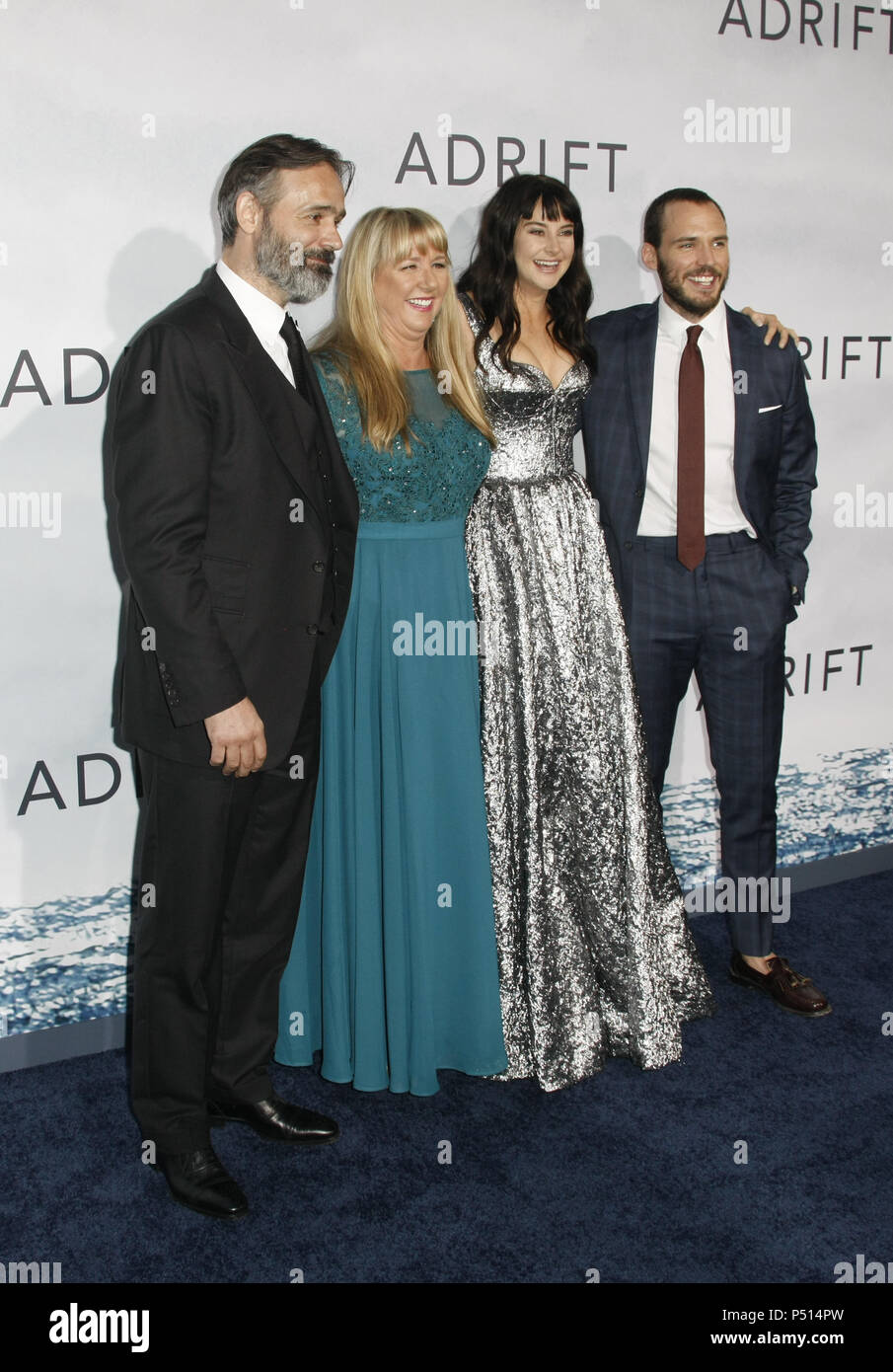 Premiere Of STX Films' "Adrift" Featuring: Shailene Woodley, Sam ...