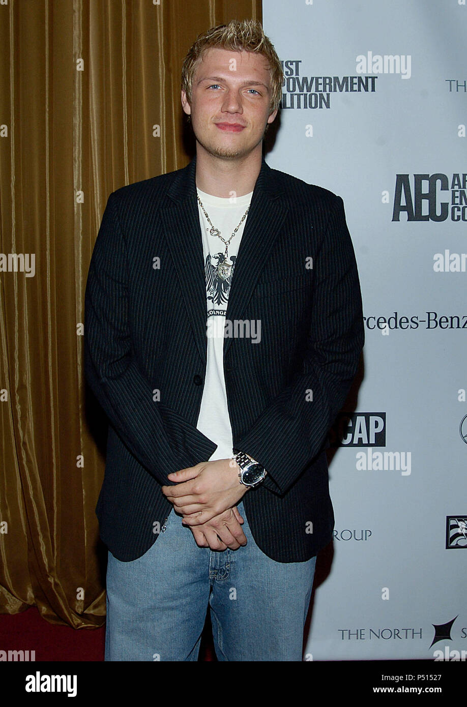 Nick Carter arriving at the 3rd Annual Empowerment Coalition Pre-Grammy ...