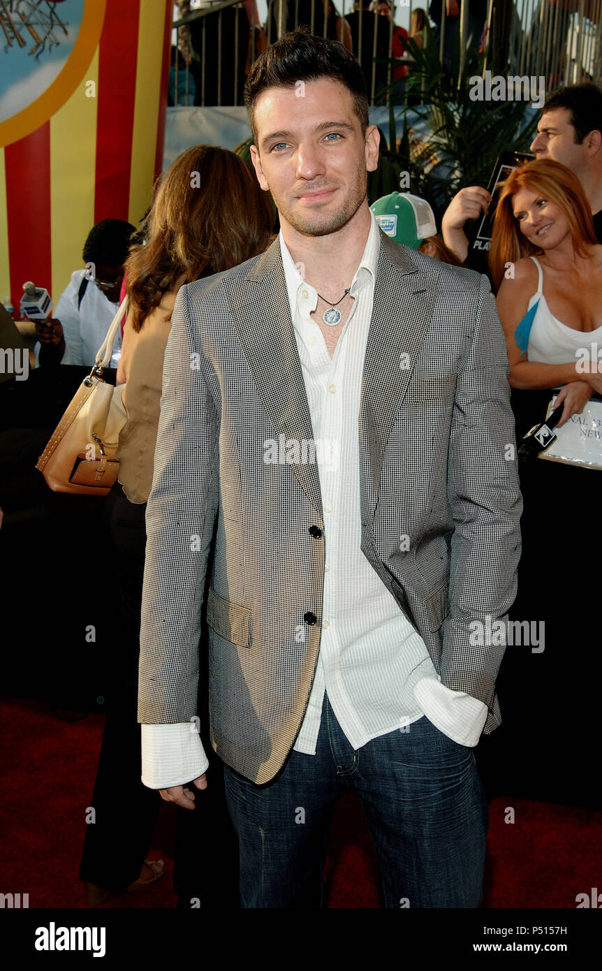 JC Chasez at the MTV Movie Awards at the Shrine Auditorium in Los ...