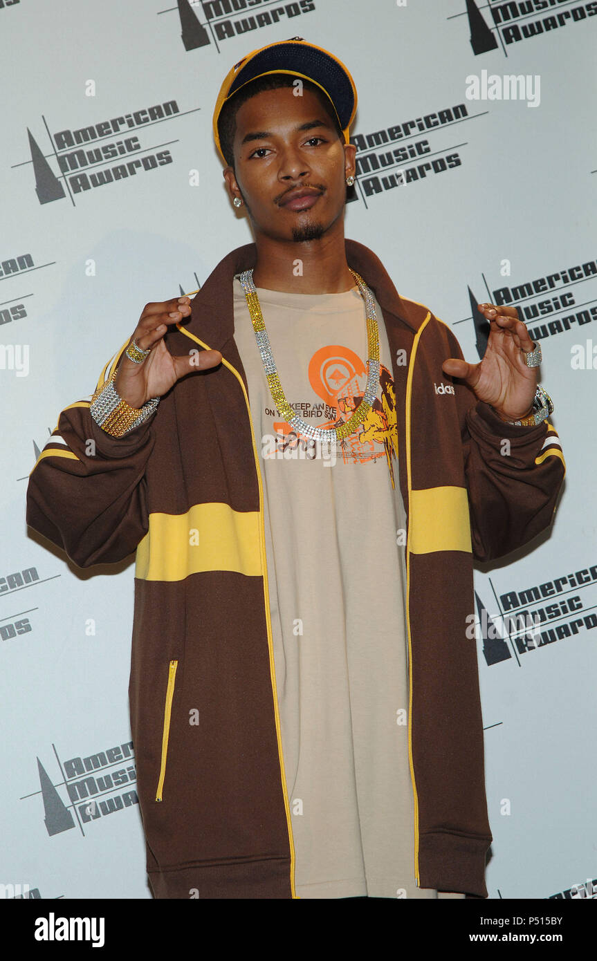 Chingy backstage at the American Music Awards at the Shrine Auditorium ...
