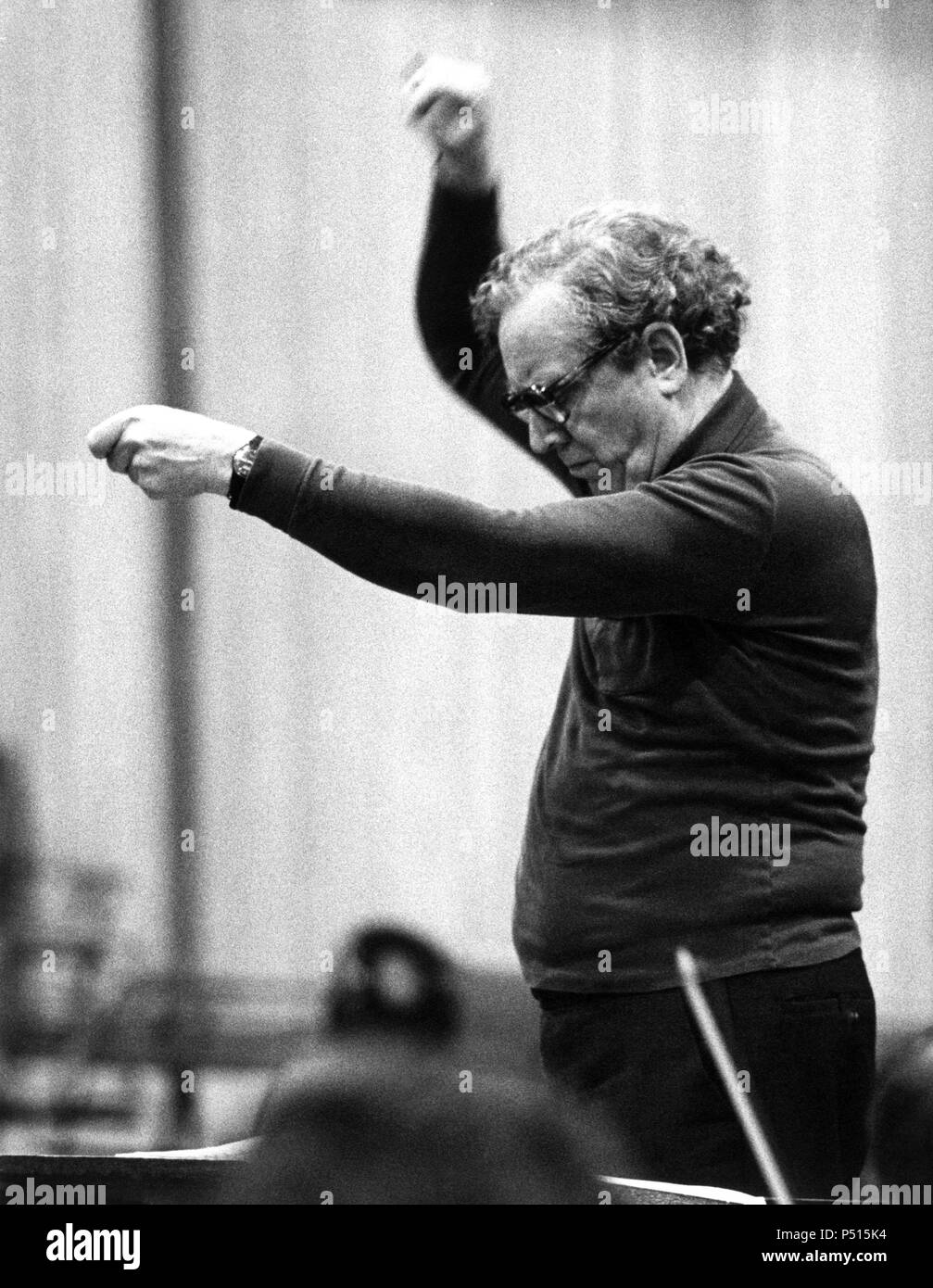 Sir Charles Mackerras Stock Photo - Alamy