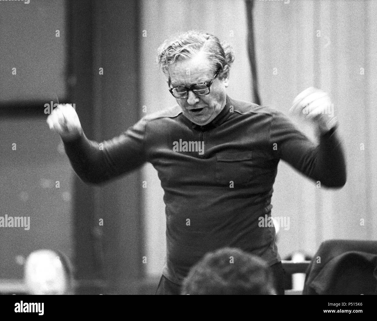 Sir Charles Mackerras Stock Photo - Alamy