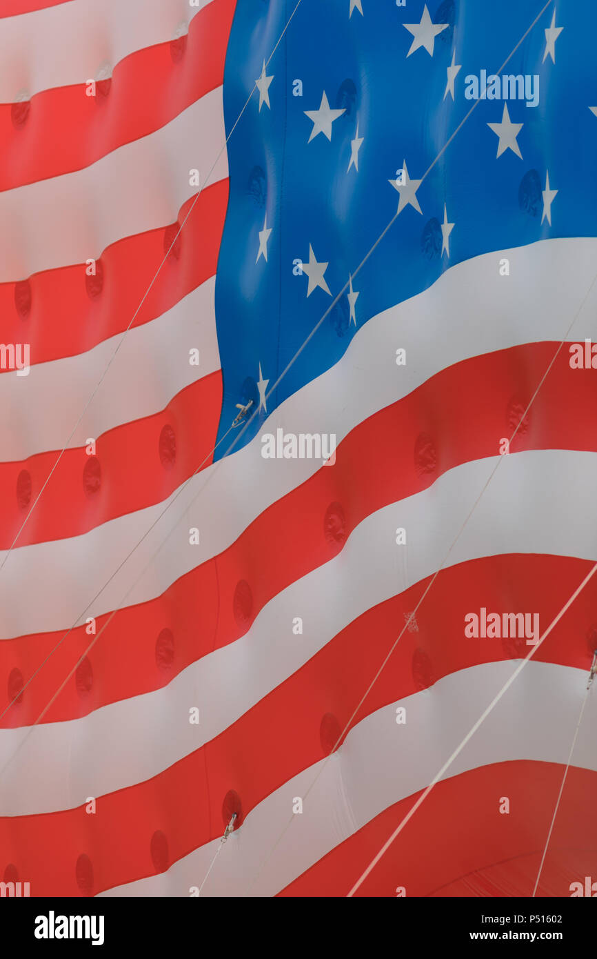 Indianapolis, Indiana, USA - May 26, 2018, A balloon in shape of the ...