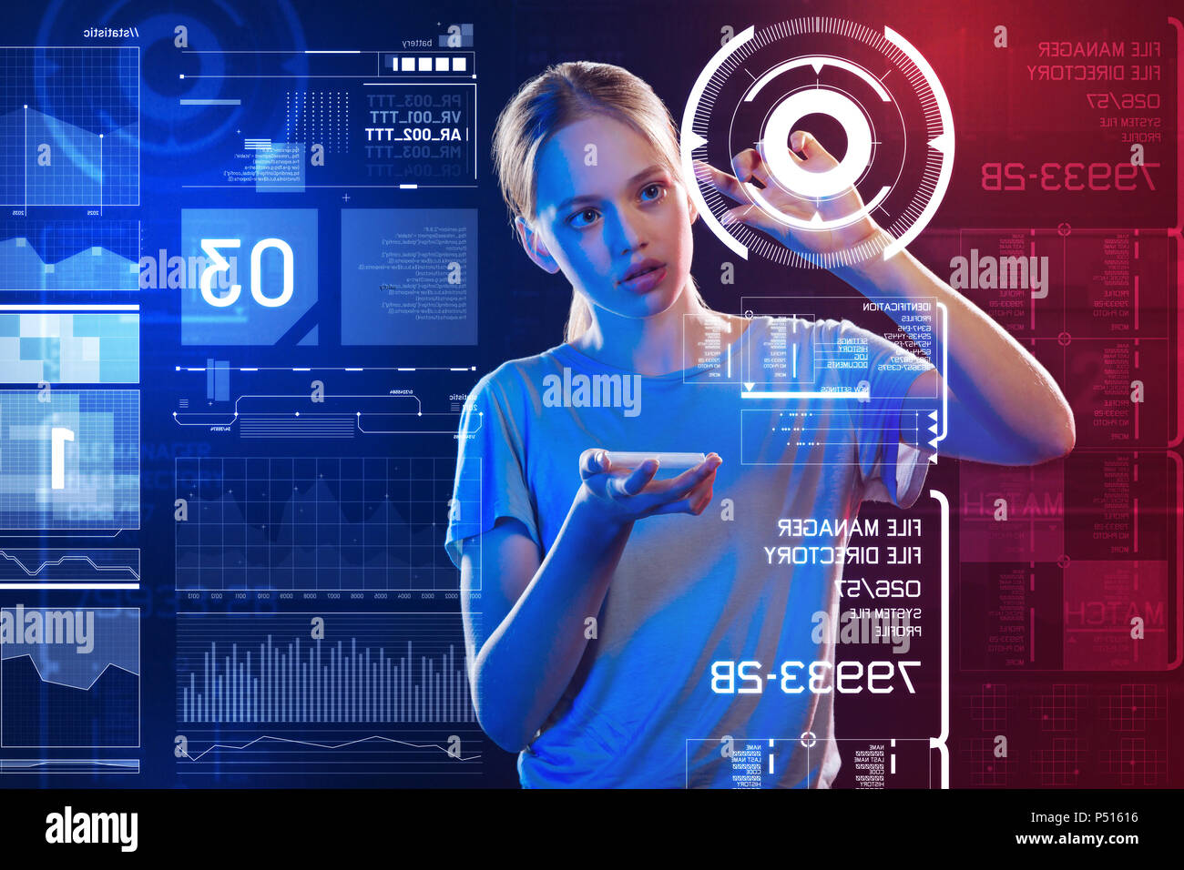 Future projection hi-res stock photography and images - Alamy