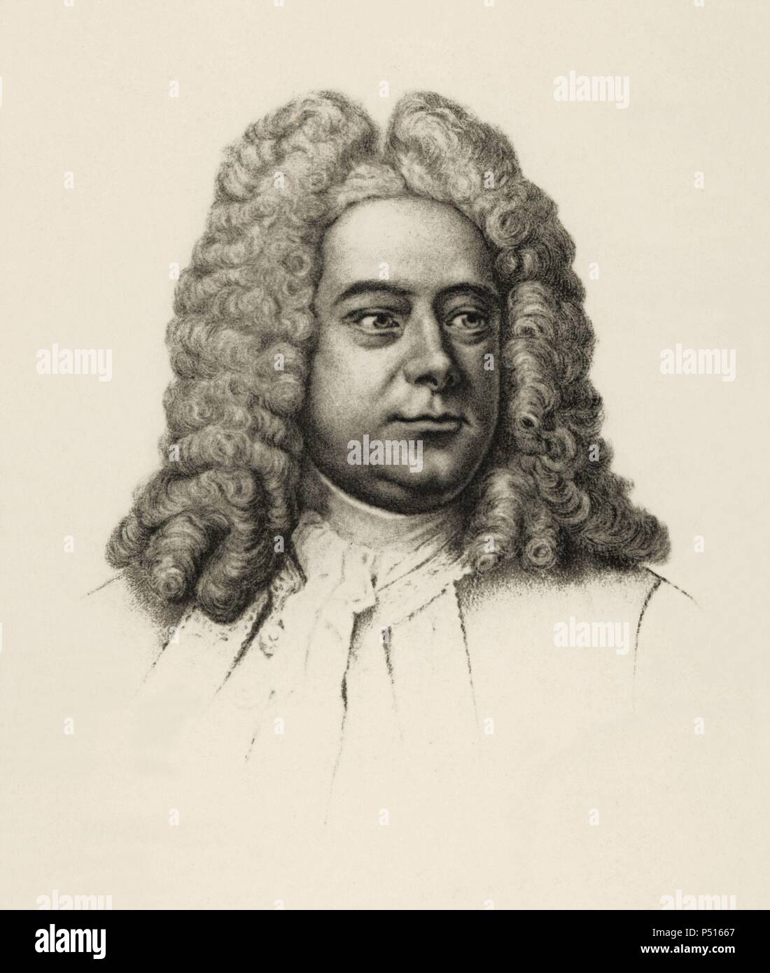 Georg Friedrich Haendel (Halle, 1685-Londres, 1759). Compositor de ...