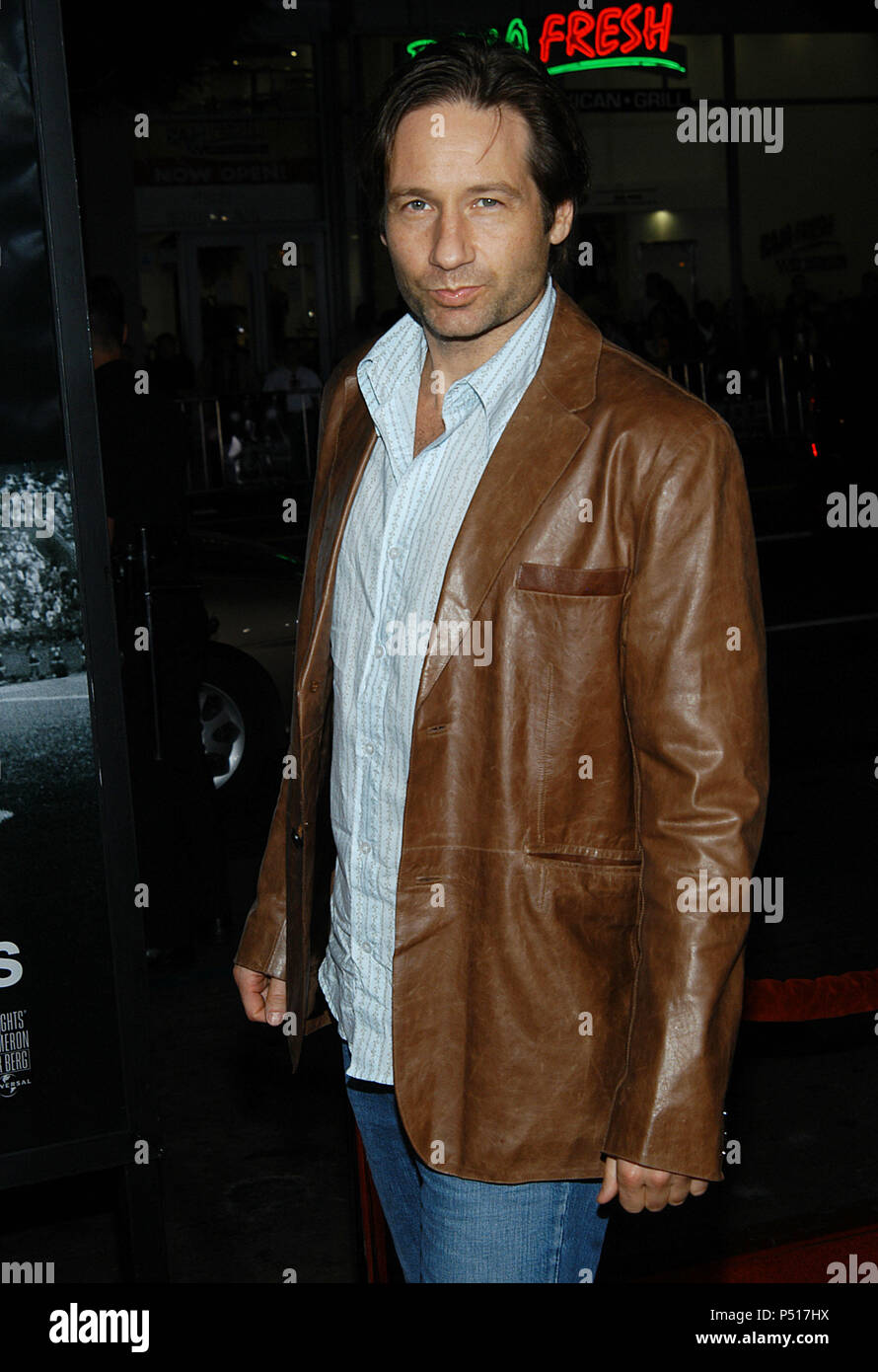 Duchovnydavid086 red carpet event hi-res stock photography and images ...